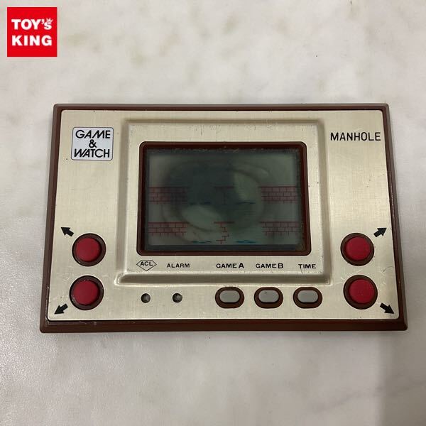 Yahoo!オークション - 1円〜 箱無 ゲーム&ウォッチ MH-06 マンホール