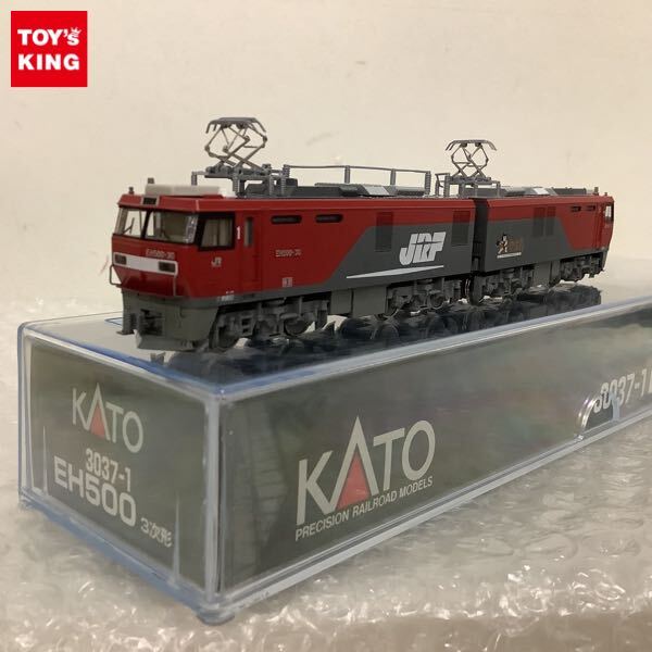 Yahoo!オークション - 1円〜 動作確認済 KATO Nゲージ 3037-1 EH500 3...