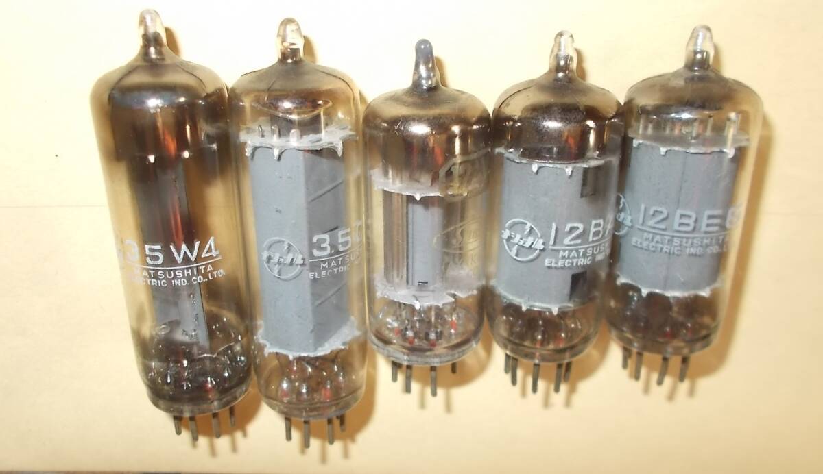 Yahoo!オークション - 35W4 35C5 12AV6 12BA6 12BE6 中古実機テスト済...