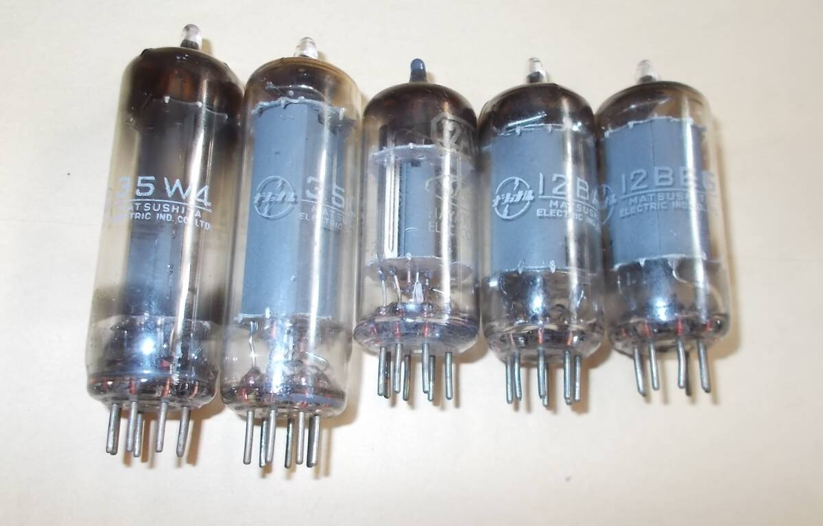 Yahoo!オークション - 35W4 35C5 12AV6 12BA6 12BE6 中古実機テスト済...