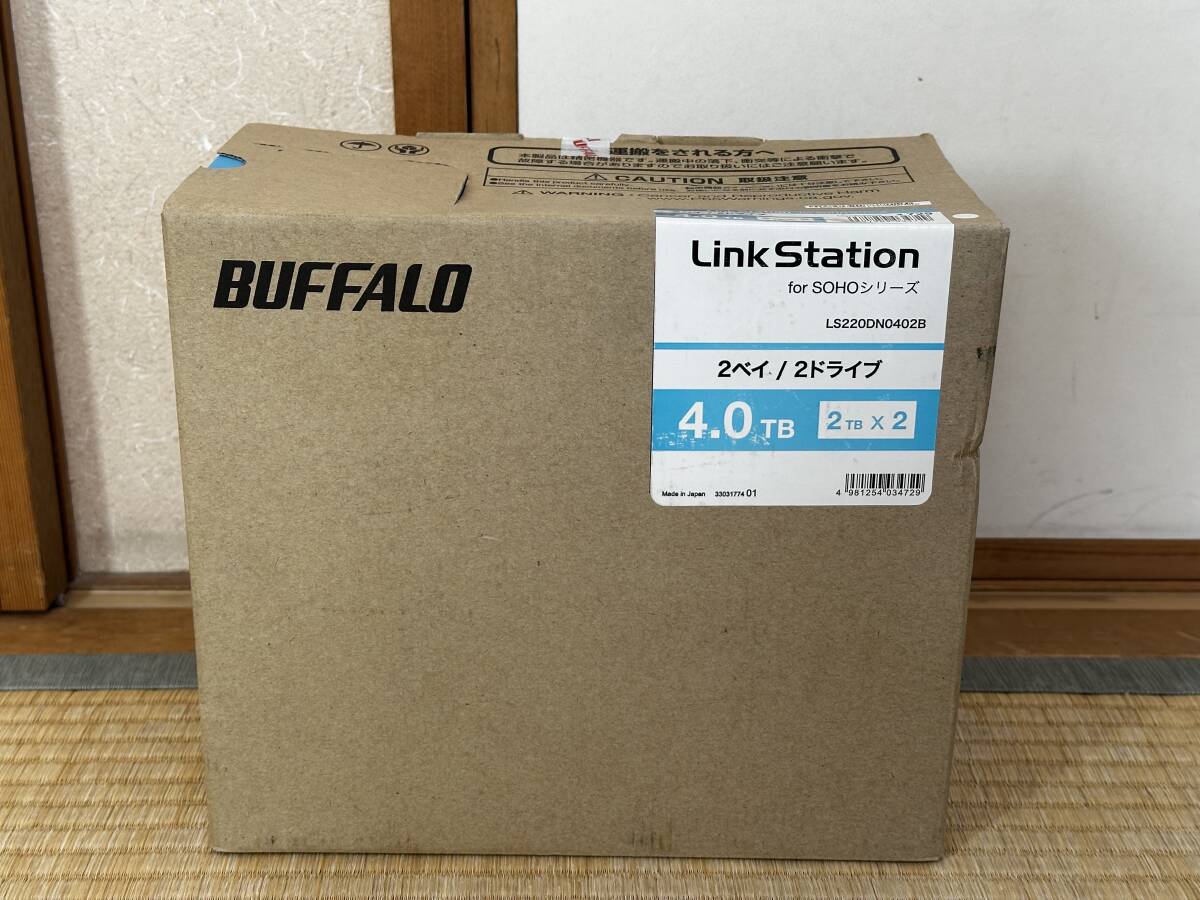 Yahoo!オークション - 未開封品/BUFFALO LS220DN0402B Link Station fo...