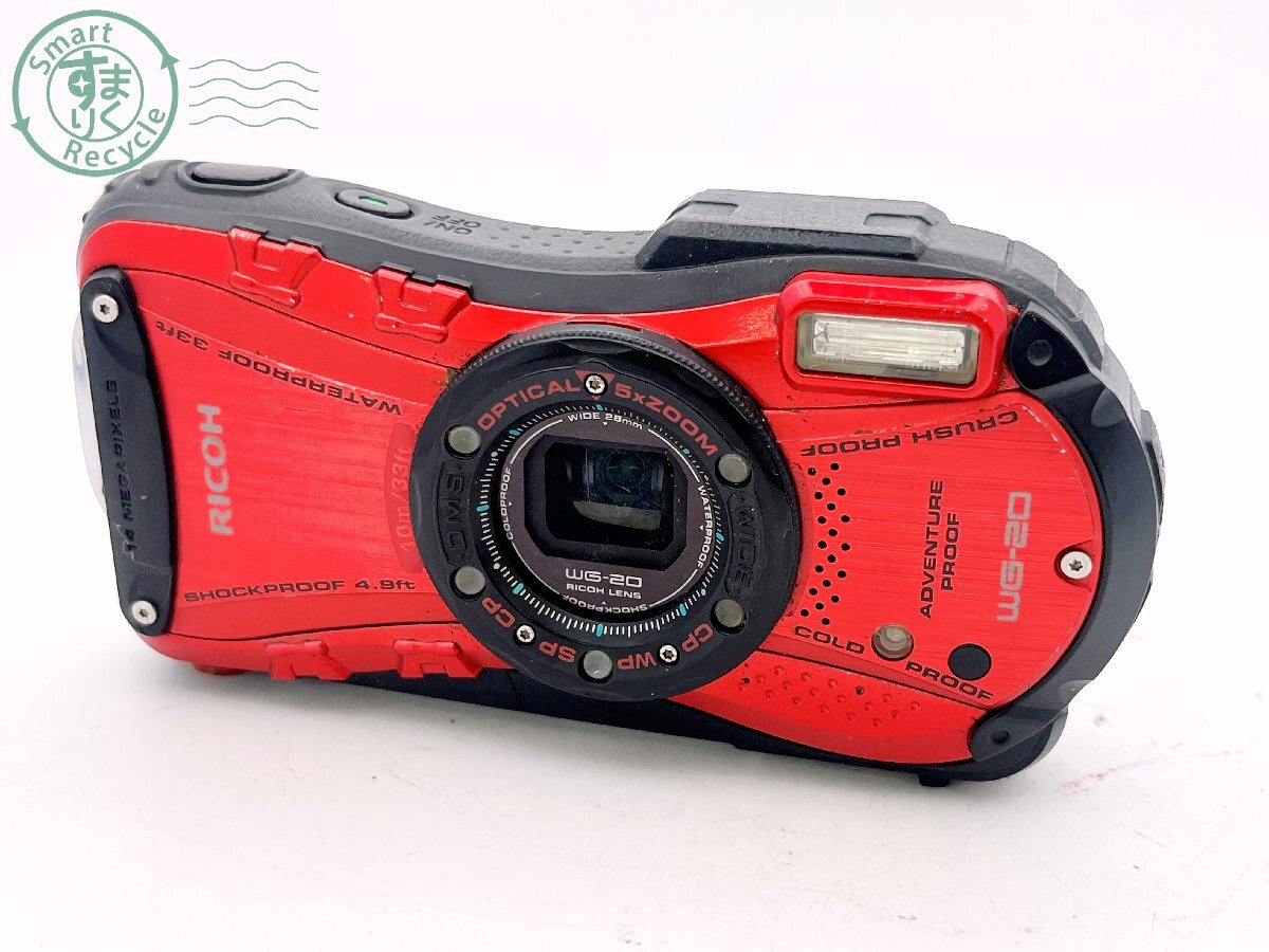 Yahoo!オークション - AL0601249 RICOH リコー WG-20 コンパクトデジタ...