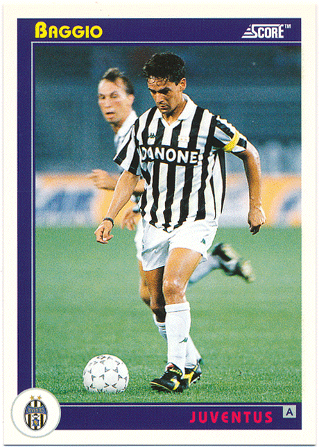 Yahoo!オークション - Robert Baggio 1992-93 Score #173 ロベルト・バ...