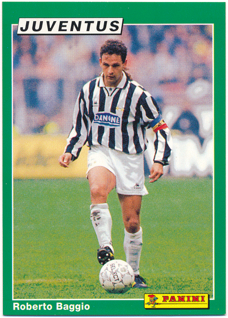 Yahoo!オークション - Robert Baggio 1995 Panini Calcio Japan Limite...