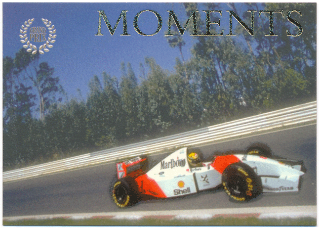 Yahoo!オークション - Ayrton Senna Futera Grand Prix Moments MO4 ア...