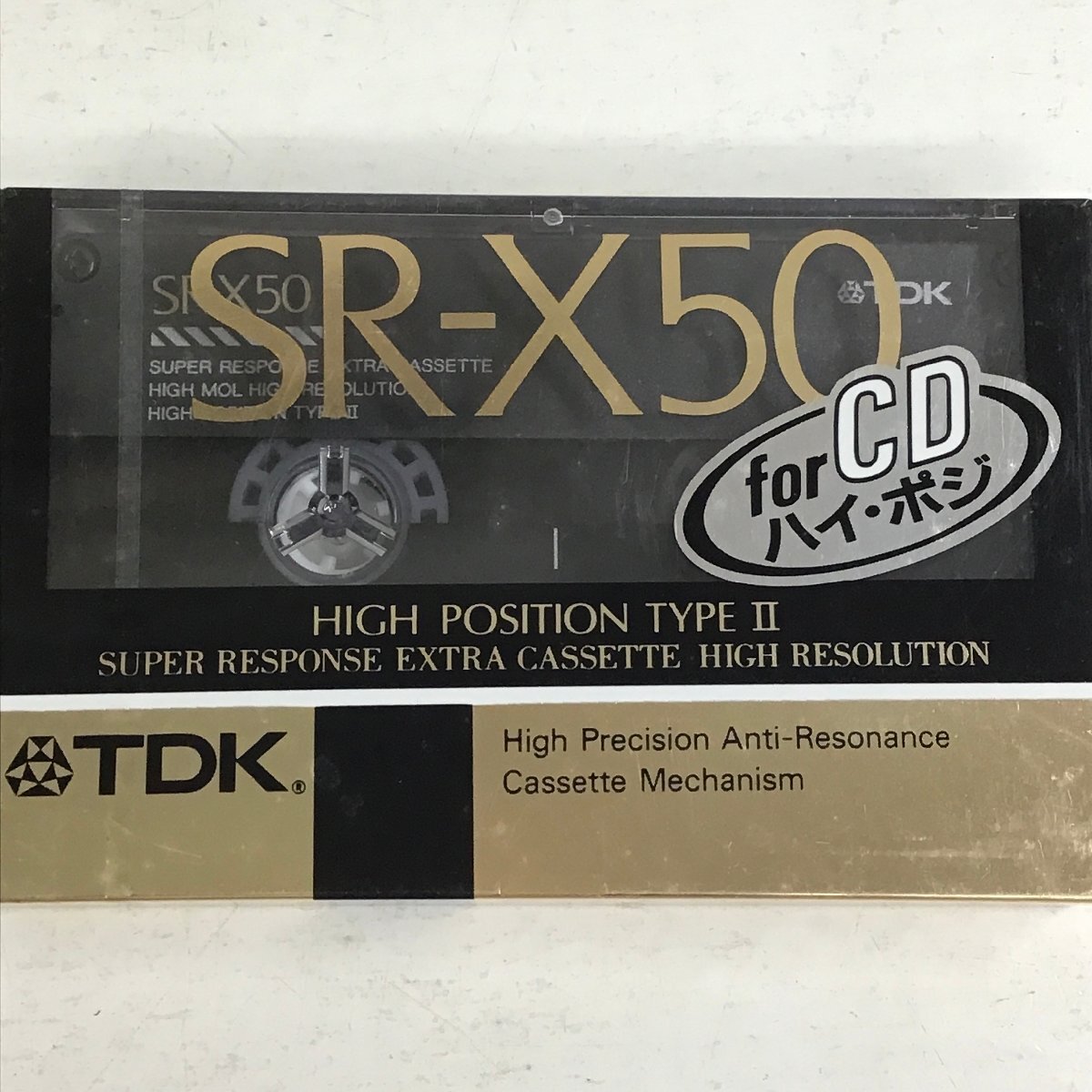 Yahoo!オークション - 【未開封 カセットテープ】 TDK SR-X50 HIGH POS...