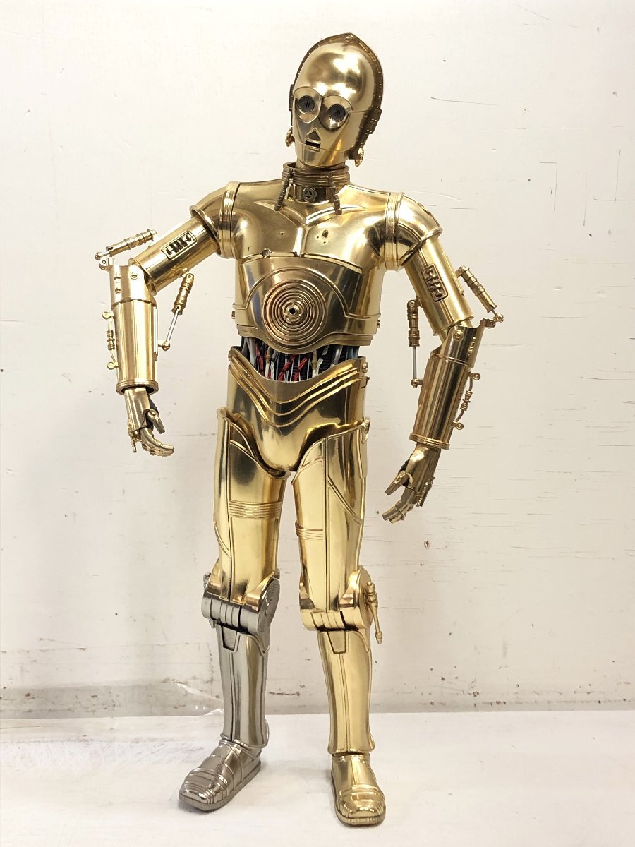フィギュア バンダイ SIDESHOW 12PM スターウォーズ C-3PO 高さ約31cm STARWARS 超合金 パーツ不足 サイドショウ(C-3PO)｜売買されたオークション情報 ...
