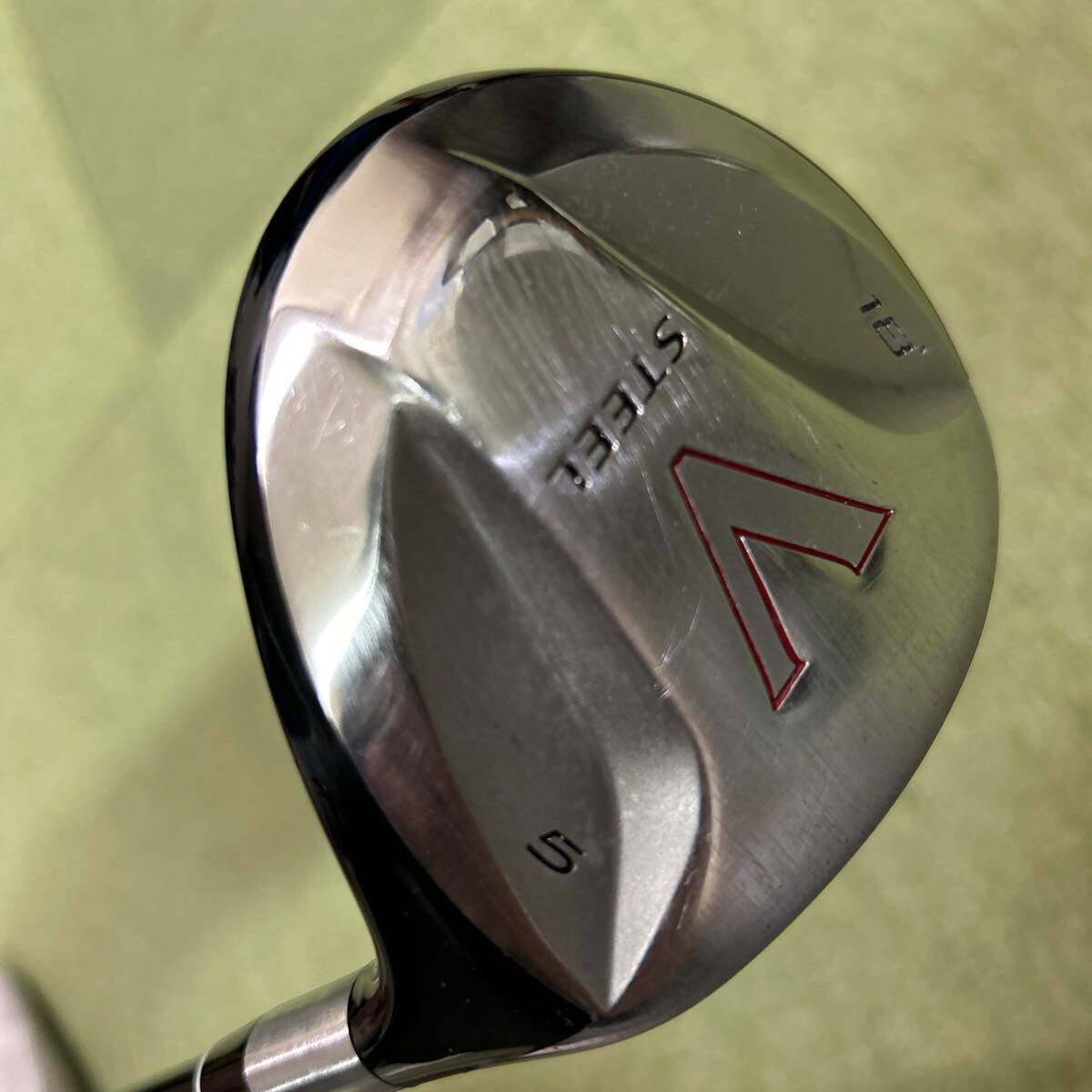 Yahoo!オークション - Z852 テーラーメイド Vスチール 5W 18° TOURシャ...