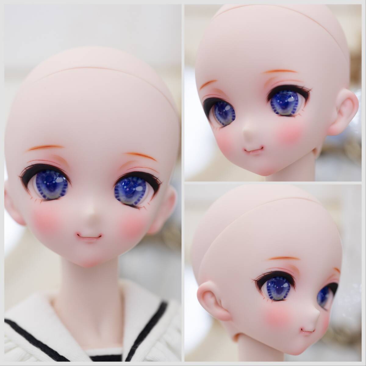 Yahoo!オークション - 【MitsuRoma】DDH-10 セミホワイト肌 カスタムヘ...