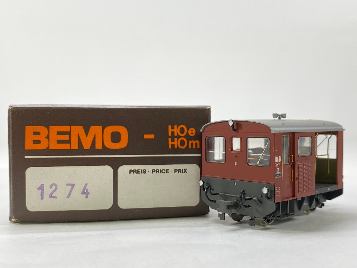 Yahoo!オークション - 6-154 HOm BEMO 12mm RhB Tm 2/2 91 レーティッ...
