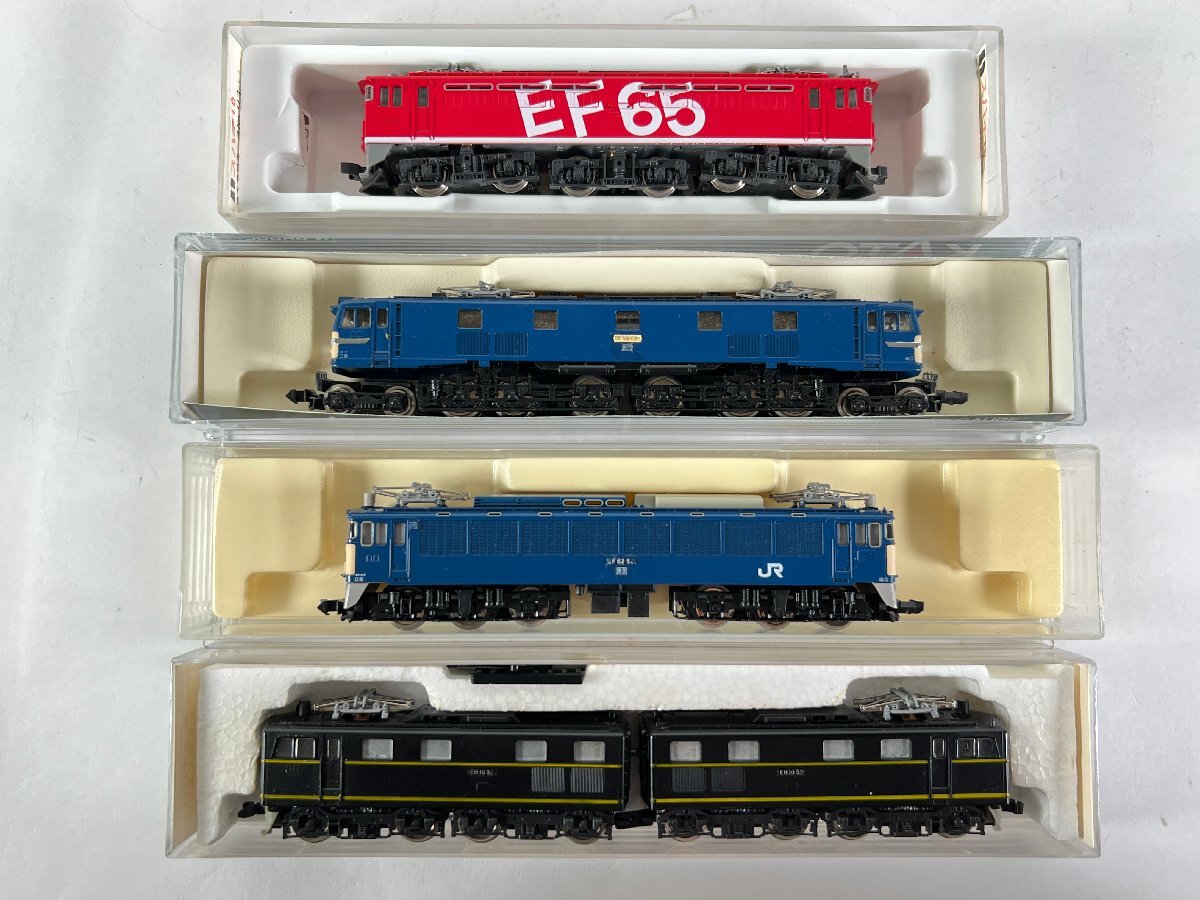 Yahoo!オークション - 6-08 Nゲージ 電気機関車まとめ売り EF65 EF58 E...