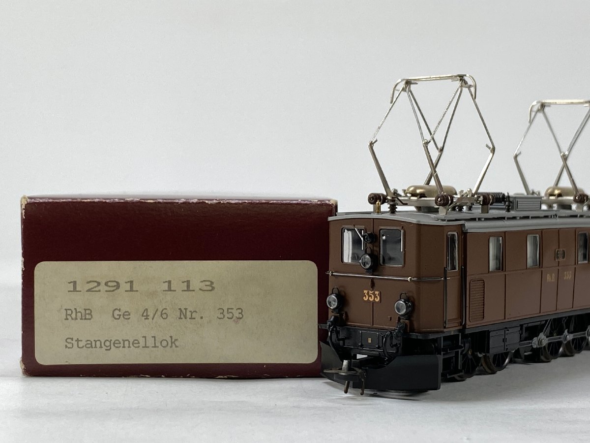 Yahoo!オークション - 6-151 HOm BEMO 12mm 1291 113 RhB Ge 4/6 353 ...
