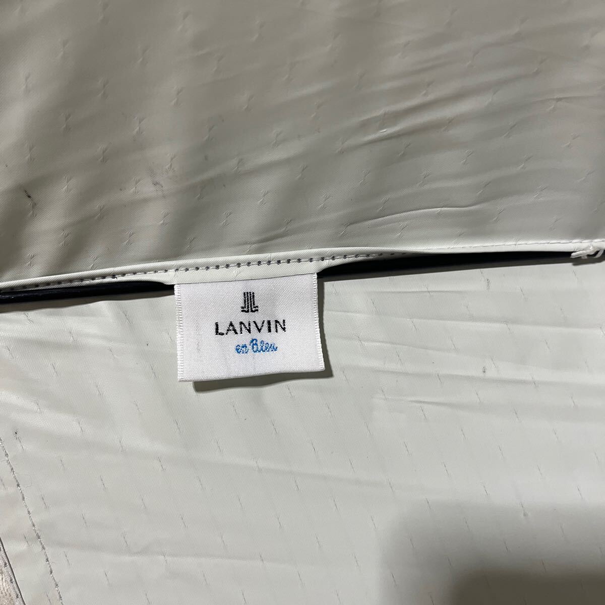 Yahoo!オークション - LANVIN en Bleu ランバンオンブルー 日傘 長傘 ...