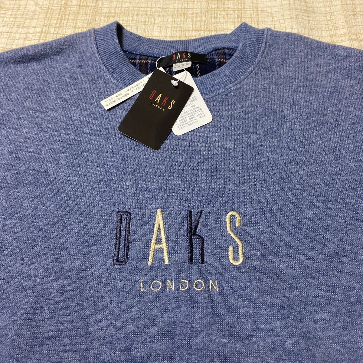 Yahoo!オークション - 新品『DAKS メンズ暖かトレーナーLLサイズ日本製』