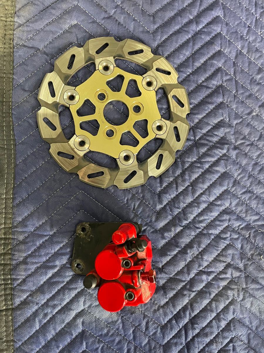 Yahoo!オークション - アドレスV125G/S ビックキャリパー ビックロータ...