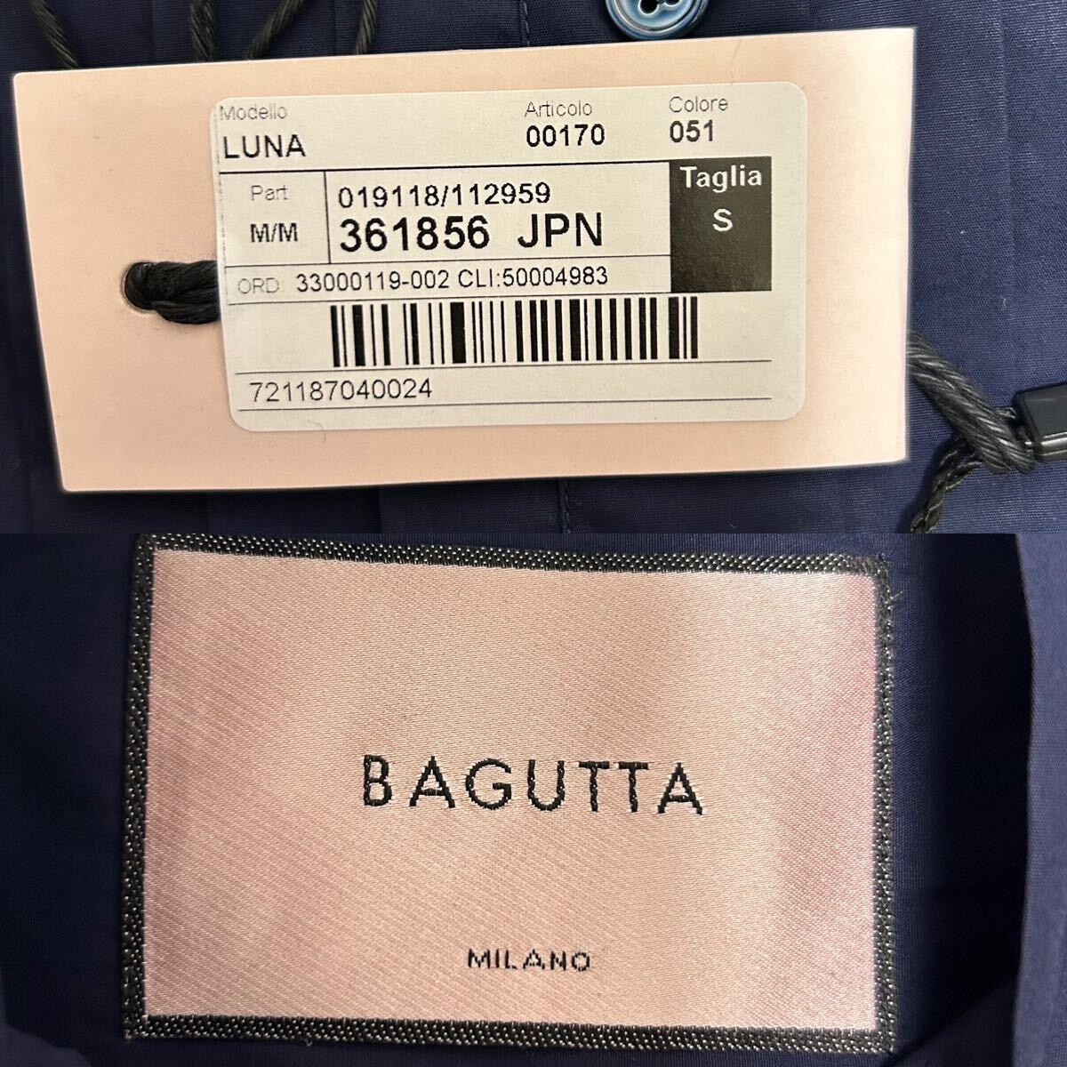 Yahoo!オークション - t42 定価2.6万円 新品未使用 タグ付 BAGUTTA バ...