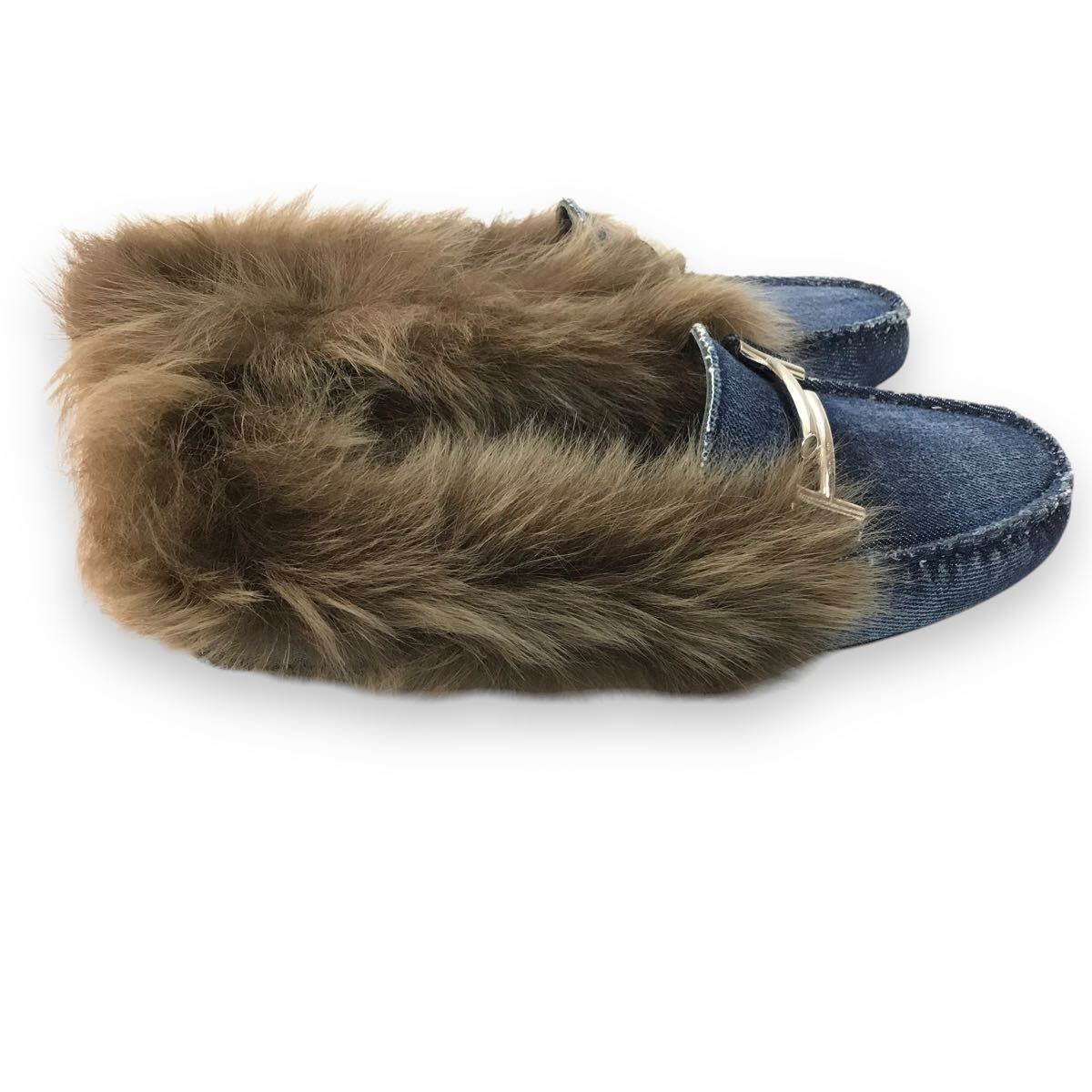 Yahoo!オークション - t95 新品未使用 TOD'S トッズ ゴンミーニ ファー...