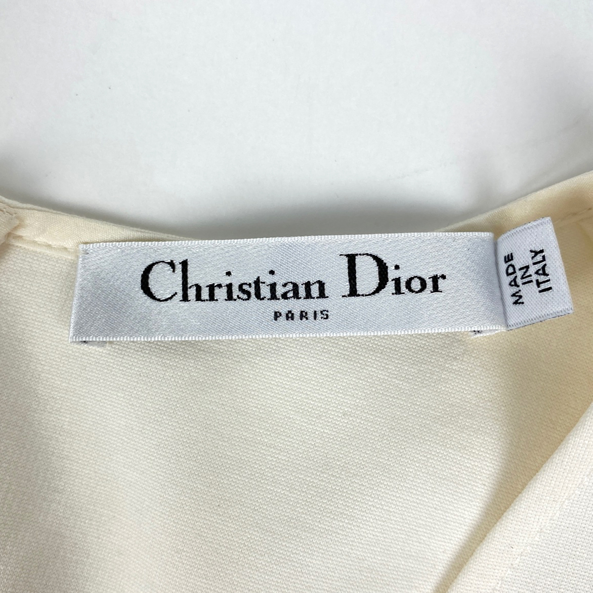 クリスチャンディオール Christian Dior Vネック ノースリーブ クリスチャンディオール Christian Dior Vネック ノースリーブ