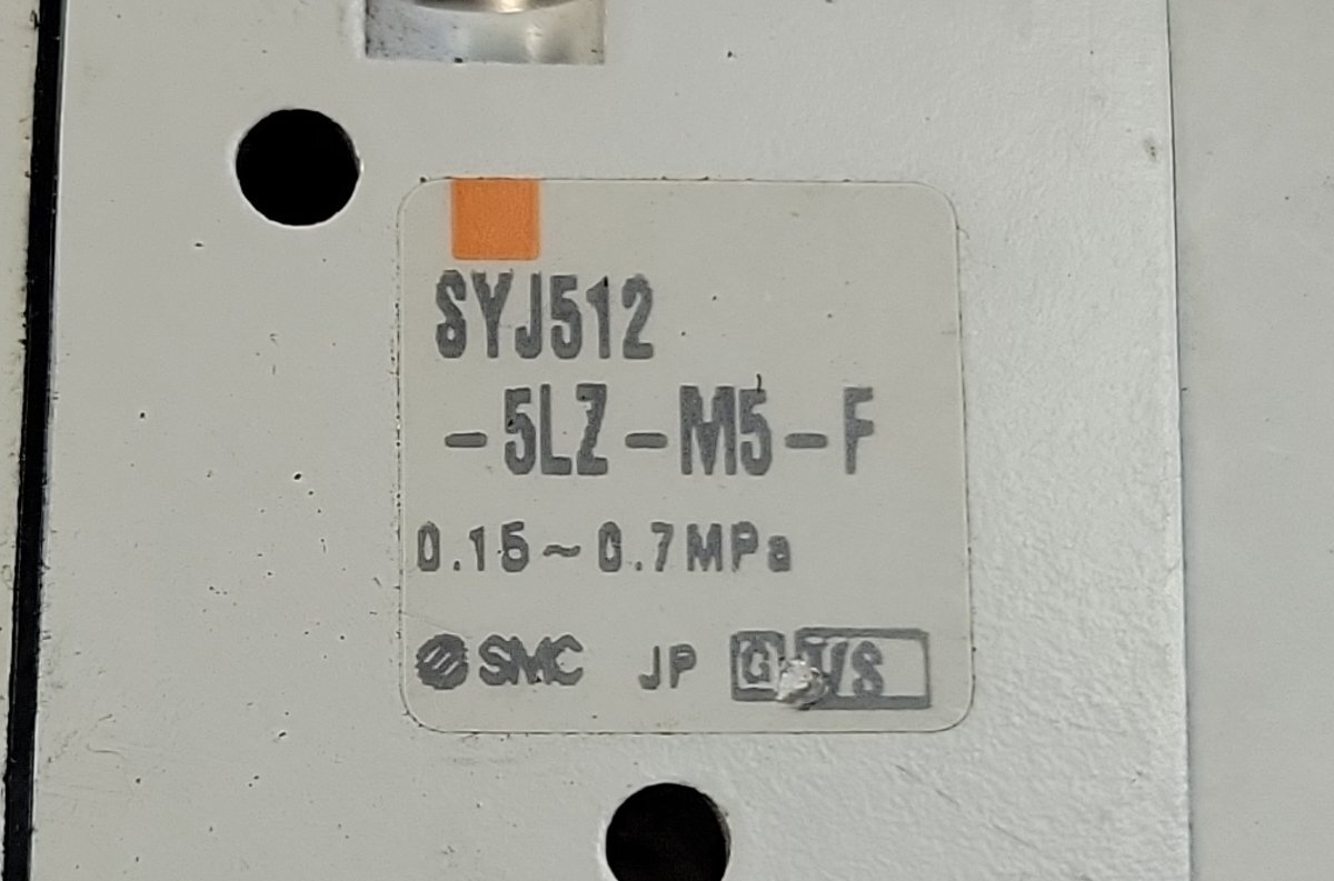 Yahoo!オークション - SMC 3ポートソレノイドバルブ SYJ512-5LZD-M5 S...