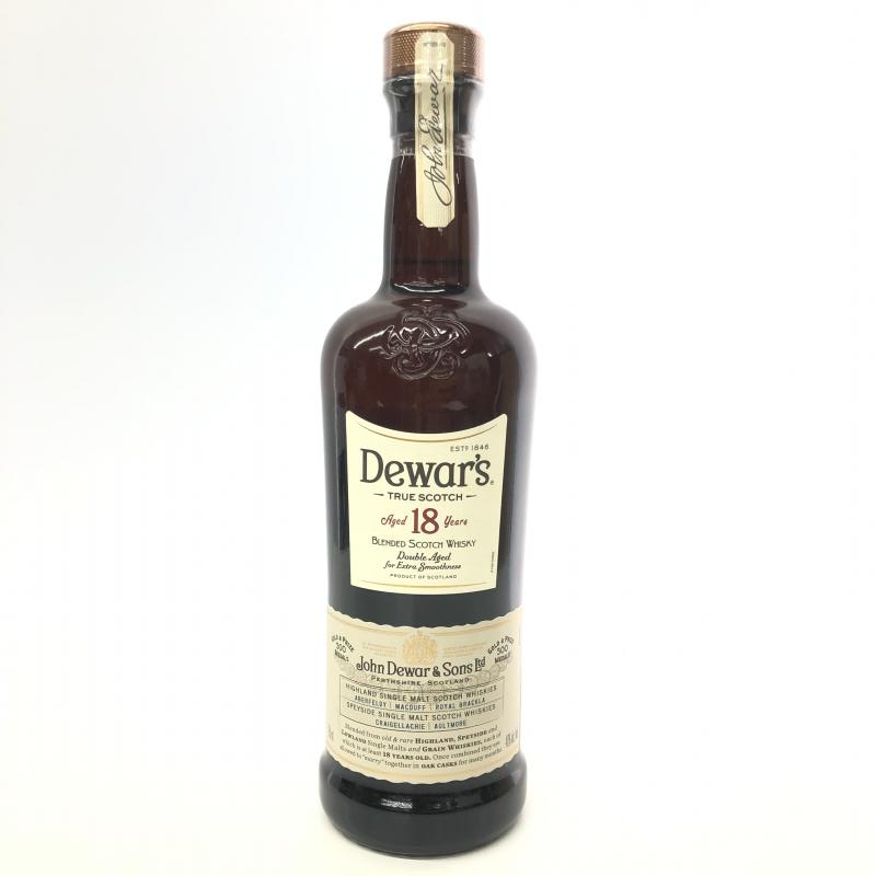 Yahoo!オークション - 【未開栓】Dewars デュワーズ 18年 750ml 40%[24...