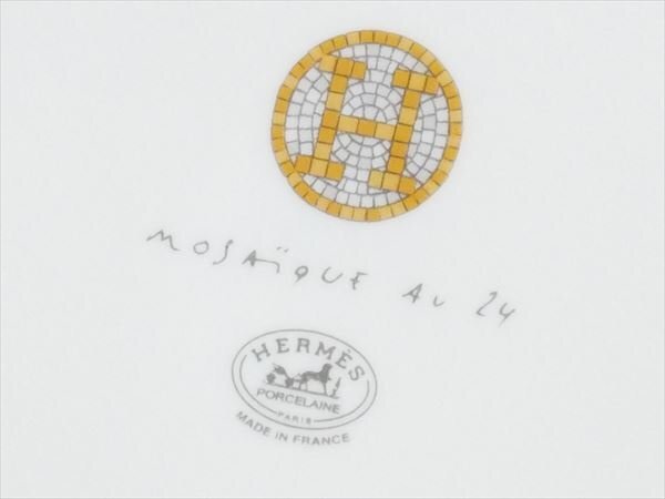 Yahoo!オークション - k903 HERMES エルメス モザイク ヴァンキャトル ...