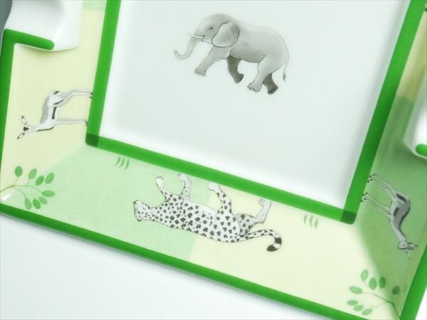 Yahoo!オークション - k31 HERMES エルメス アフリカ アッシュトレー ...