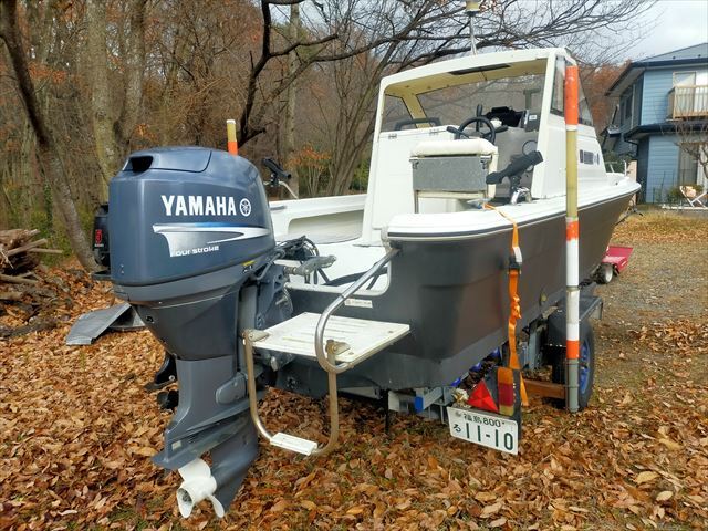 Yahoo!オークション - ヤマハ UF-20 4ストローク 60馬力 即決で補助船...