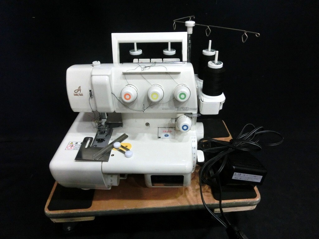 Yahoo!オークション - 1000円スタート ミシン JUKI ふらっとろっく BL7...