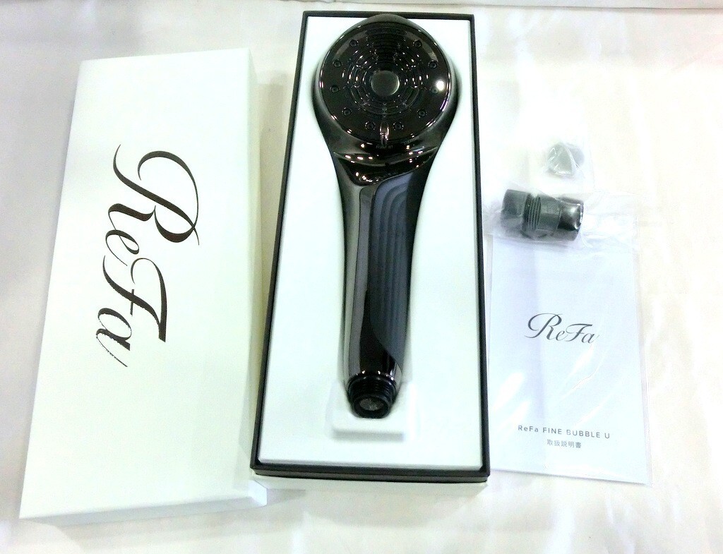 1000円スタート シャワーヘッド リファファインバブルU RS-BH-03A Refa リファ バス用品 ブラック 外箱付 WHO DD1037(シャワーヘッド)｜売買されたオークション情報 ...