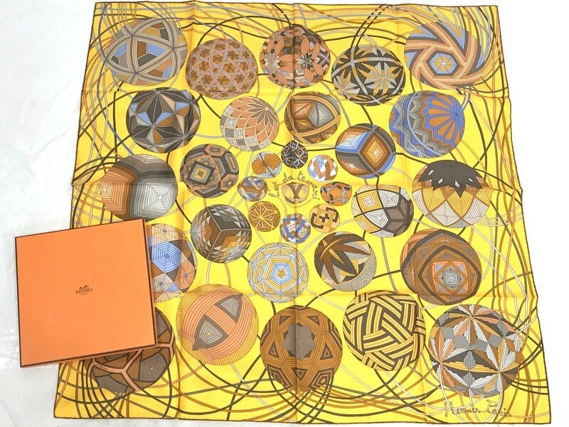 Yahoo!オークション - 1000円スタート スカーフ HERMES エルメス カレ9...