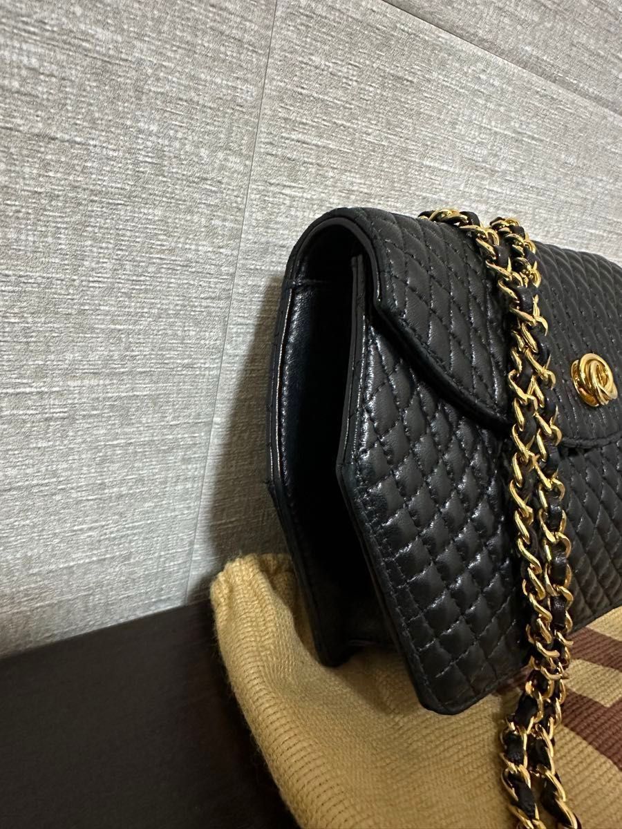 希少】Bally バリー ヴィンテージ チェーンショルダーバッグ 希少】Bally バリー ヴィンテージ チェーンショルダーバッグ
