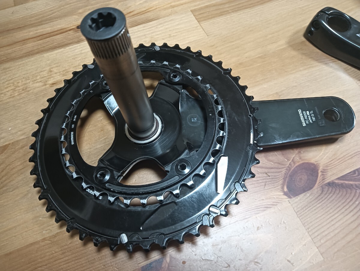 Yahoo!オークション - 美品 DURA-ACE FC-R9200 12s/11s 167.5mm 50/34 ...