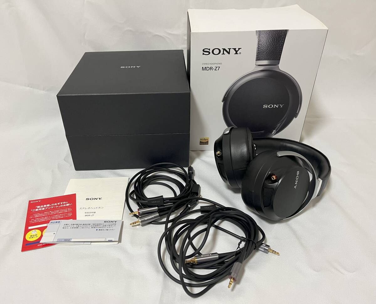 Yahoo!オークション - SONY MDR-Z7 密閉ダイナミック型 ヘッドフォン ...