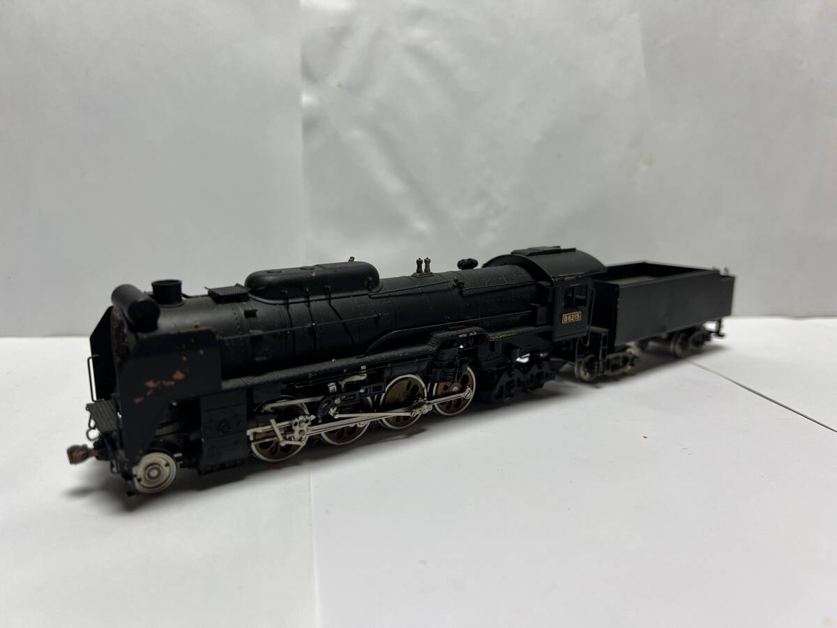 Yahoo!オークション - メーカー不明 HOゲージ 蒸気機関車 D62 15 ジャ...