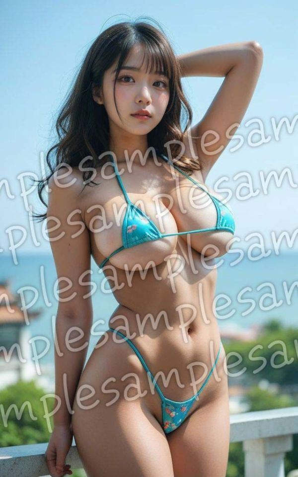 Yahoo!オークション - 【1点物 高画質】 AI 美女 AIイラスト A4 ポスタ...