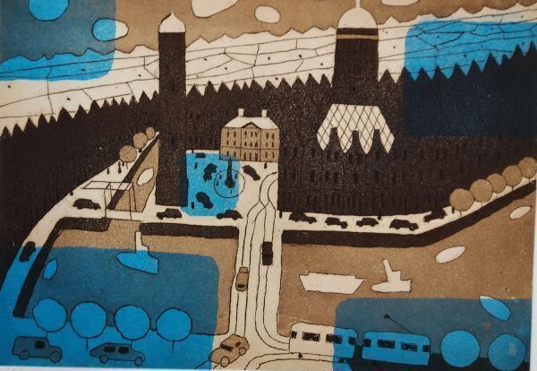 Yahoo!オークション - B1-00075 【真作】トレヴェリヤン（Julian Treve...