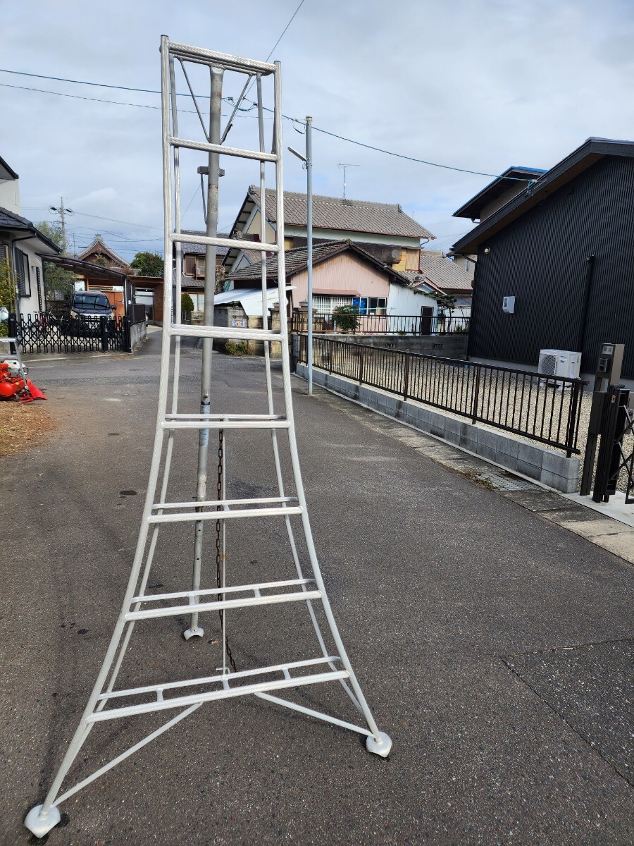 手渡し限定 三協アルミ 三脚脚立 NEK-8S アルミ 最大荷重100kg 三協アルミニウム工業㈱(脚立、踏み台)｜売買されたオークション情報、yahooの商品情報をアーカイブ公開 ...