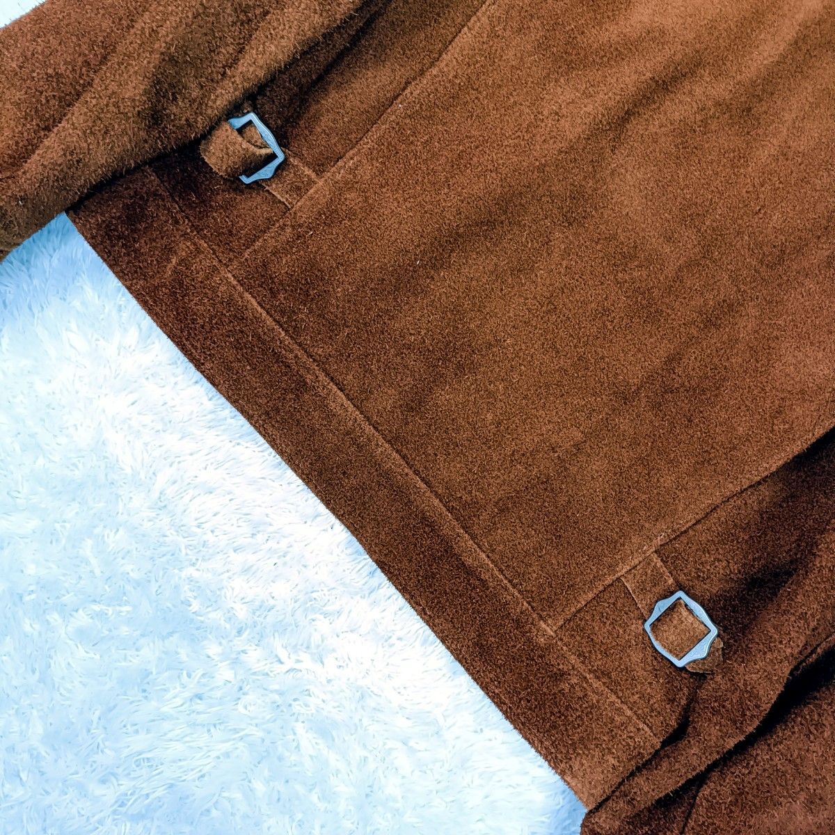 Y2 LEATHER ワイツーレザー 牛革 カウレザー スエード 襟 切替 Y2 LEATHER ワイツーレザー 牛革 カウレザー スエード 襟 切替