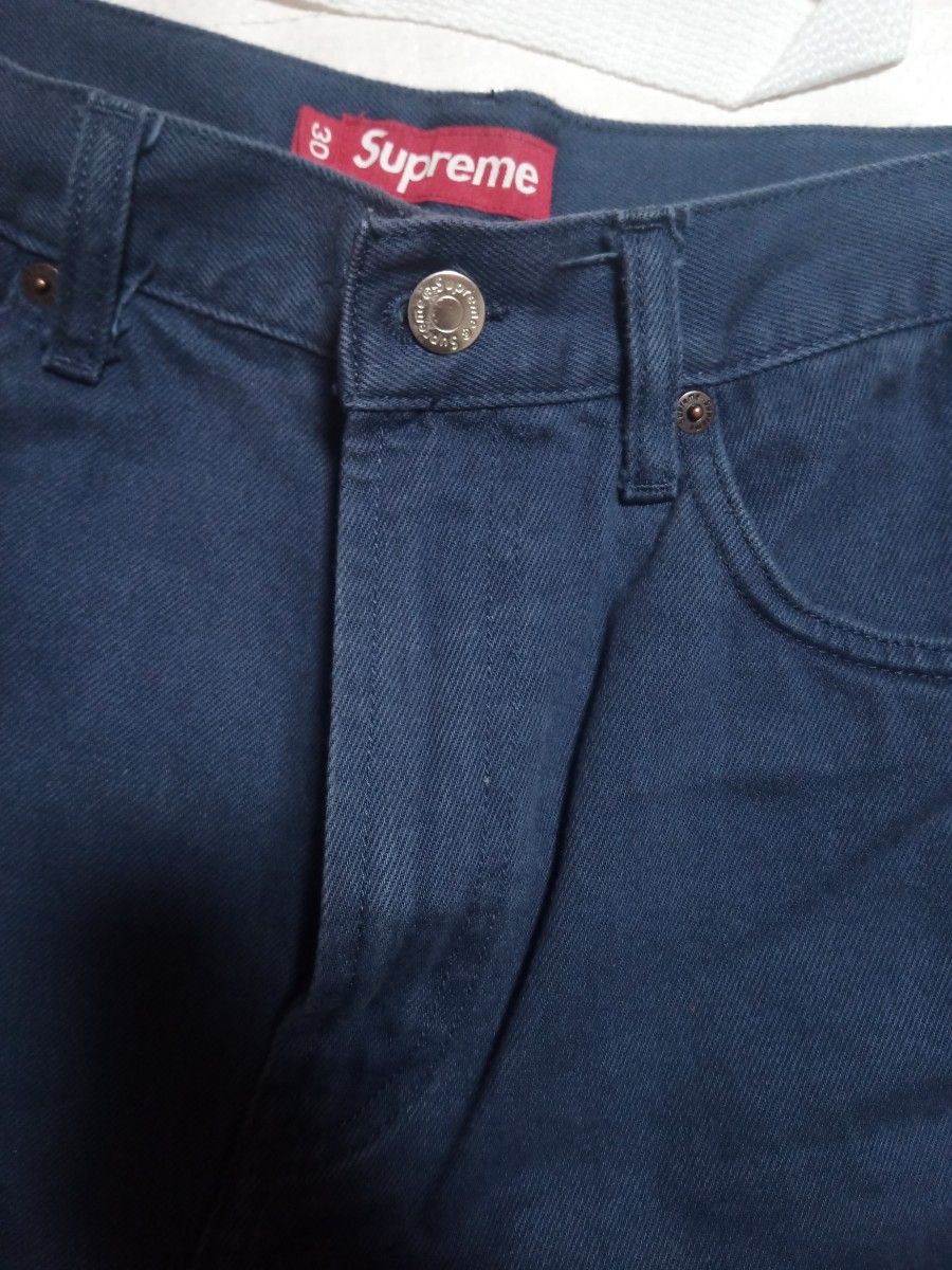 Supreme 24ss Baggy Jean 30 Navy バギージーンズ|Yahoo!フリマ Supreme 24ss Baggy Jean 30 Navy バギージーンズ|Yahoo!フリマ