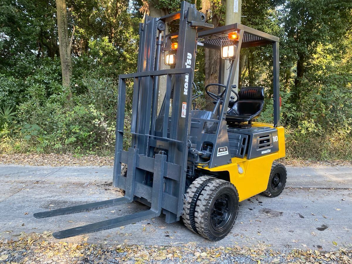 Yahoo!オークション - コマツ（KOMATSU） フォークリフト 1t 型式FG10-...