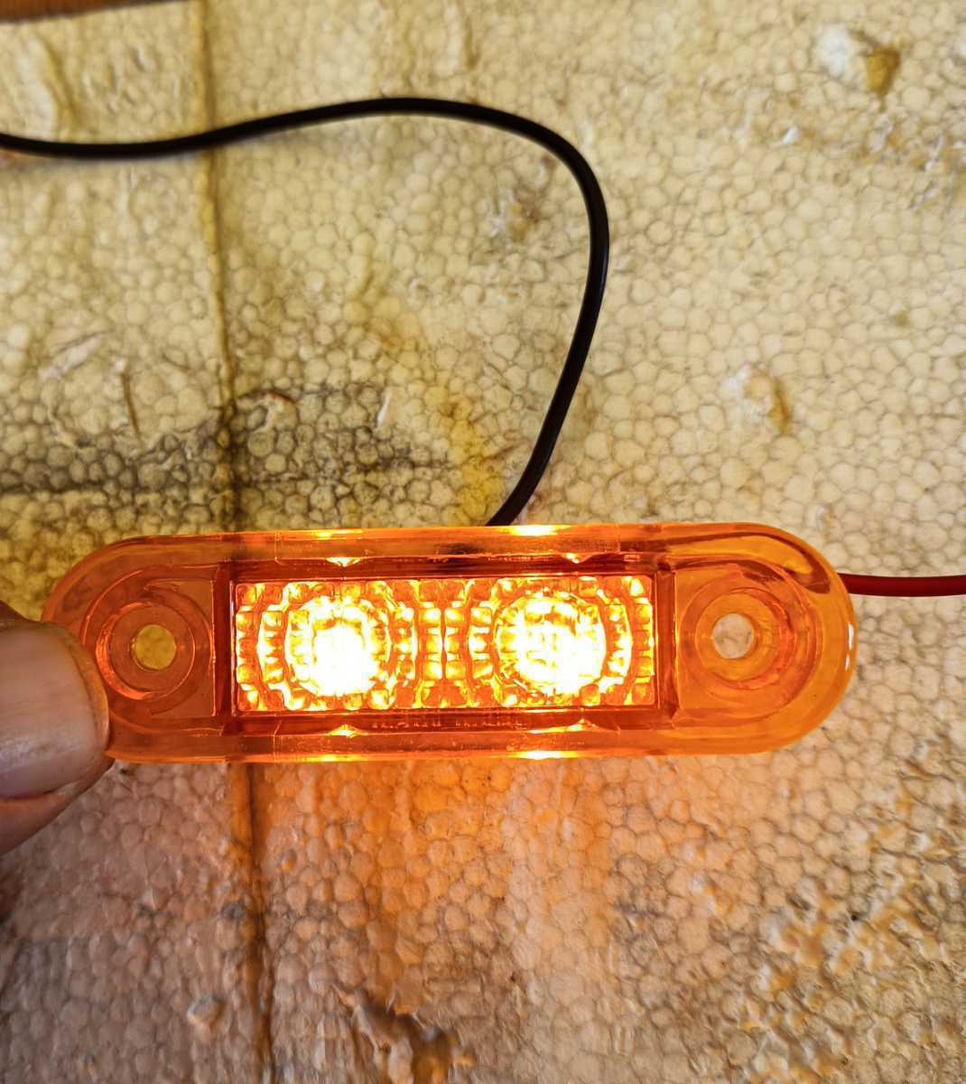 Yahoo!オークション - HELLA製12個セット 埋め込み ledマーカー2led...