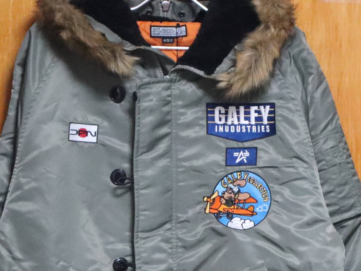 Yahoo!オークション - SALE GALFY (L)143011 総刺繍 フライトジャケッ...