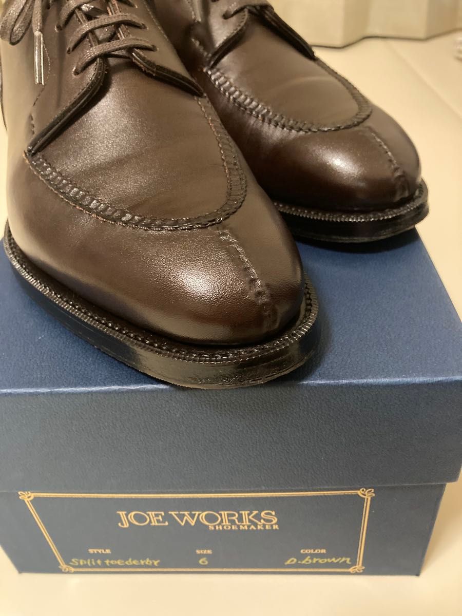JOE WORKS ジョーワークスUK6 エドワードグリーン ドーバー 似 JOE WORKS ジョーワークスUK6 エドワードグリーン ドーバー 似