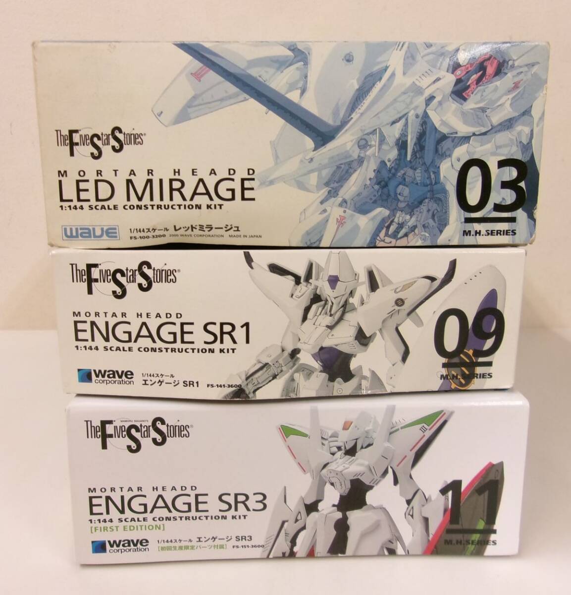 Yahoo!オークション - #s12【梱100】wave 1/144 FSS レッドミラージュ ...