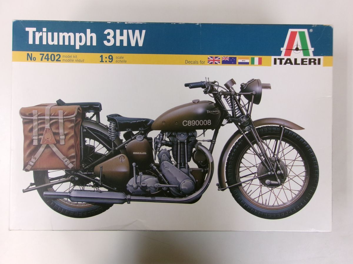 Yahoo!オークション - #s48【梱100】イタレリ 1/9 Triumph トライアン...