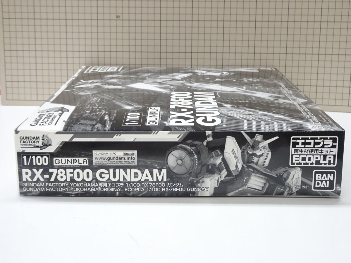 Yahoo!オークション - #k49【梱100】バンダイ RX-78F000 ガンダム 1/10...