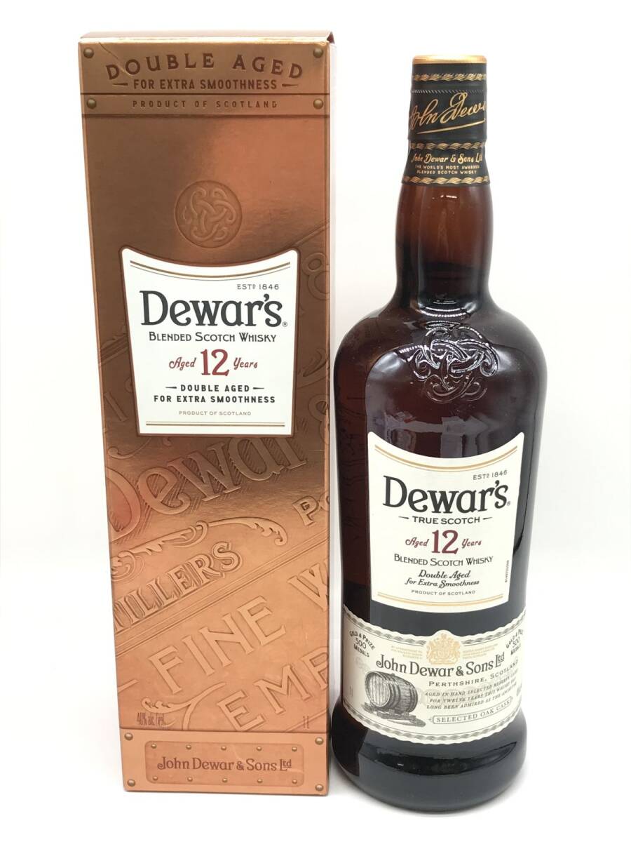 Yahoo!オークション - 0110-004TNH2056 お酒 デュワーズ Dewar's 40% 1...