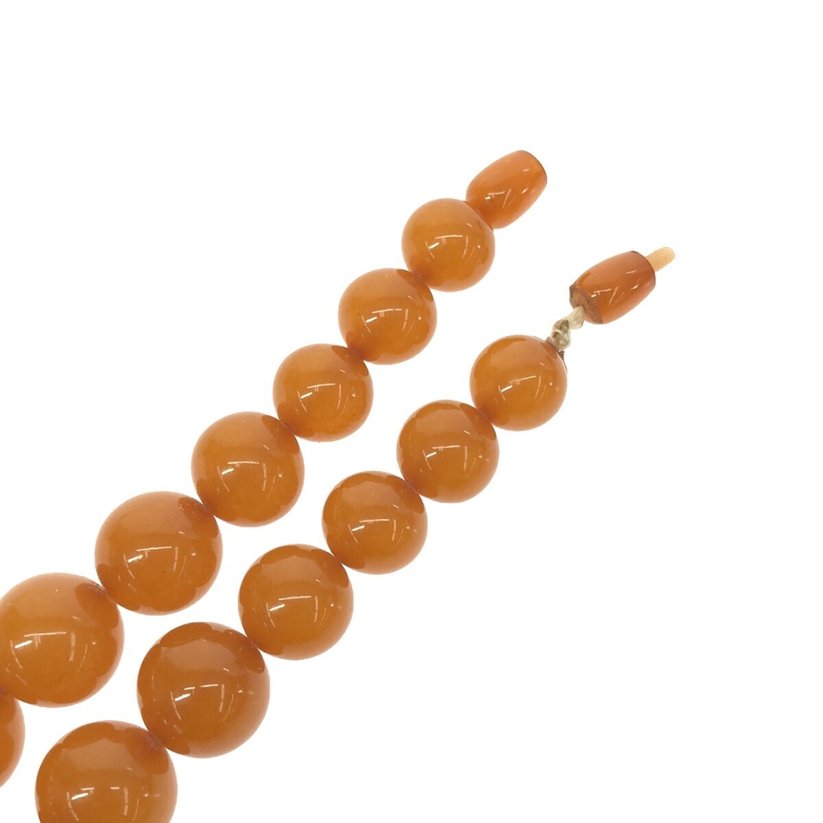 Yahoo!オークション - 【総重量約270g 3本まとめ】琥珀 ネックレス シ...