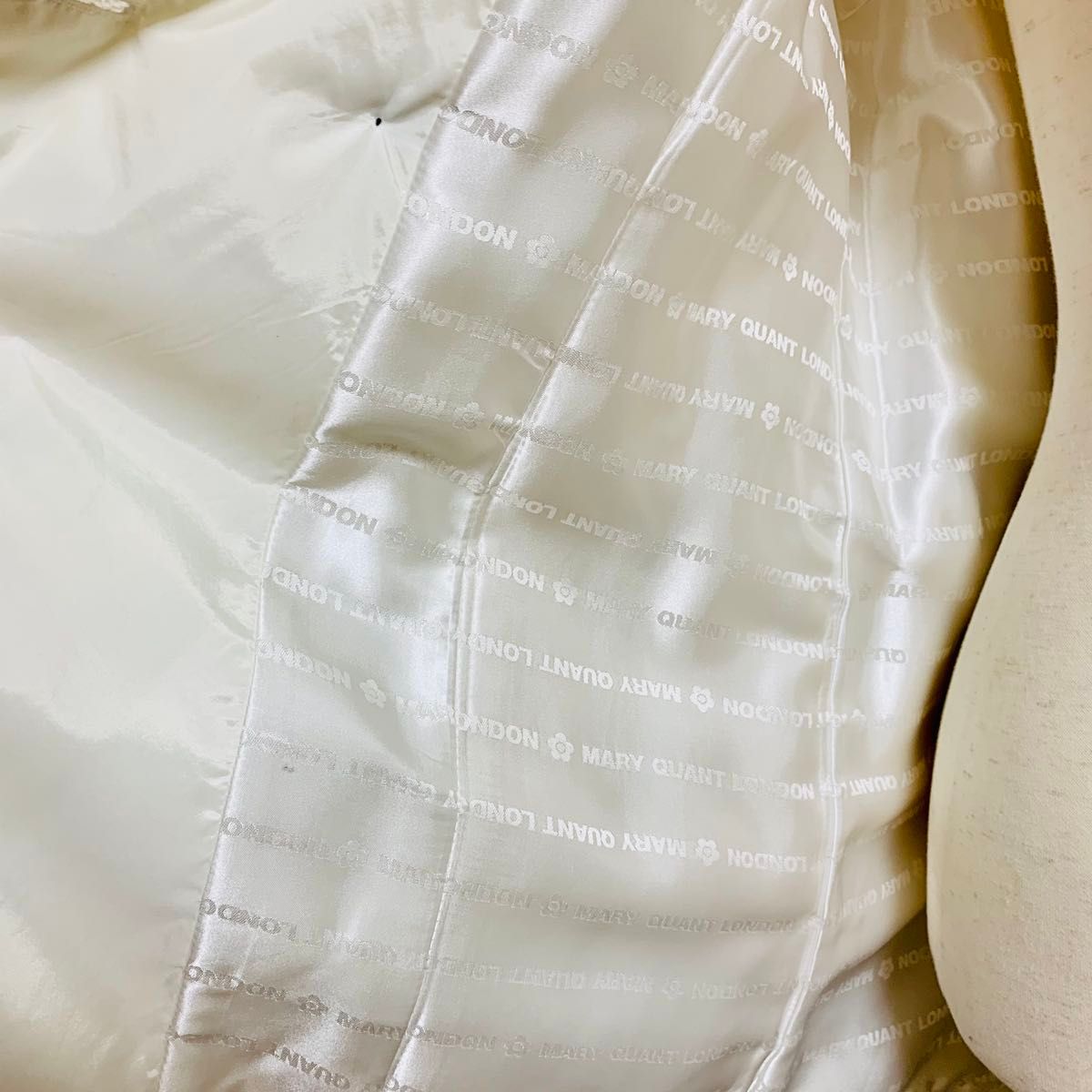未使用】MARY QUANT ファー付き ダウンコート マリークワント 未使用】MARY QUANT ファー付き ダウンコート マリークワント