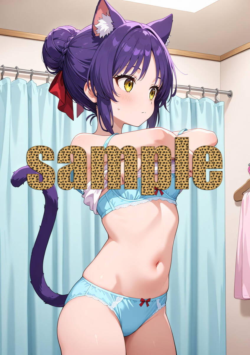 Yahoo!オークション - ゲゲゲの鬼太郎 猫娘 一点物 高画質 光沢 A4 ポ...